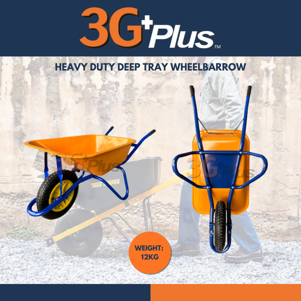 *SIAP PASANG* HEAVY/LIGHT DUTY Brand New PVC/STEEL Wheel barrow ...