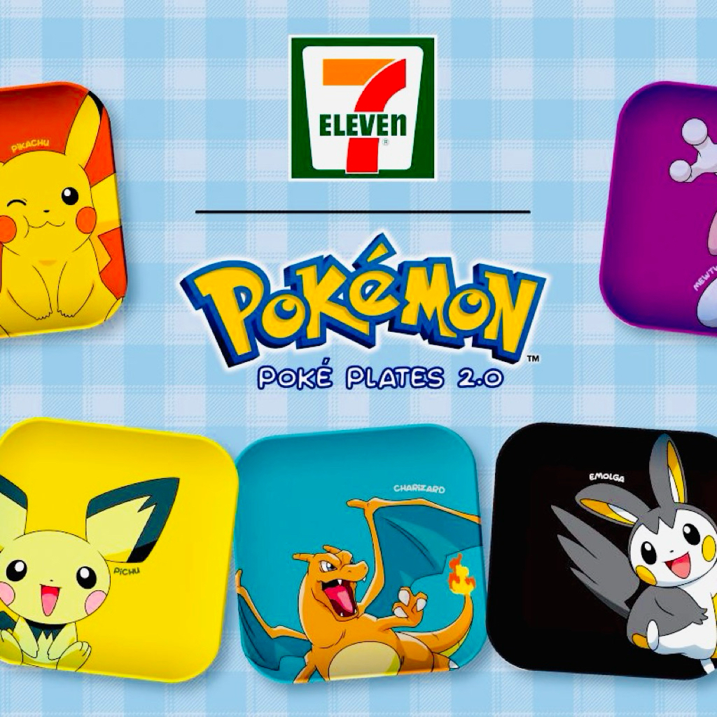Pokémon Poké Plates 7Eleven [Sealed Item] | Shopee Malaysia