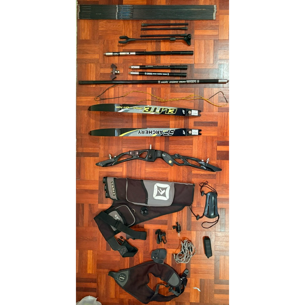 (USED) Right-Handed Recurve Archery Full set with Arrows | Shopee Malaysia