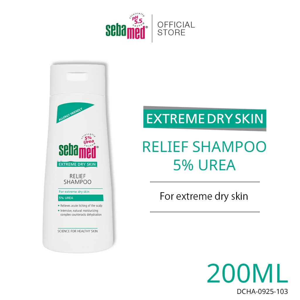 sebamed Extreme Dry Skin Relief Shampoo 5% Urea (200ml) | Shopee Malaysia
