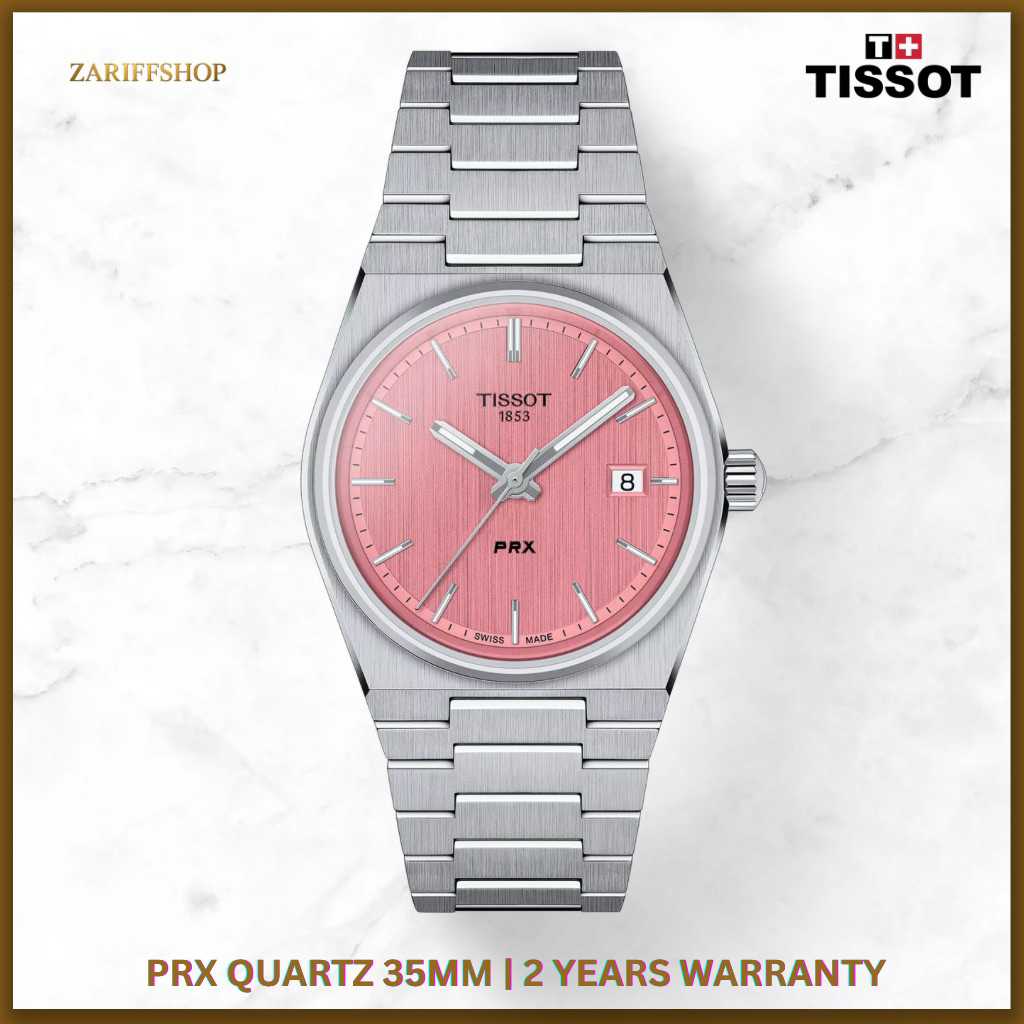 [Ready Stock] Tissot PRX 35MM Pink Dial Stainless Steel | Swiss Made ...