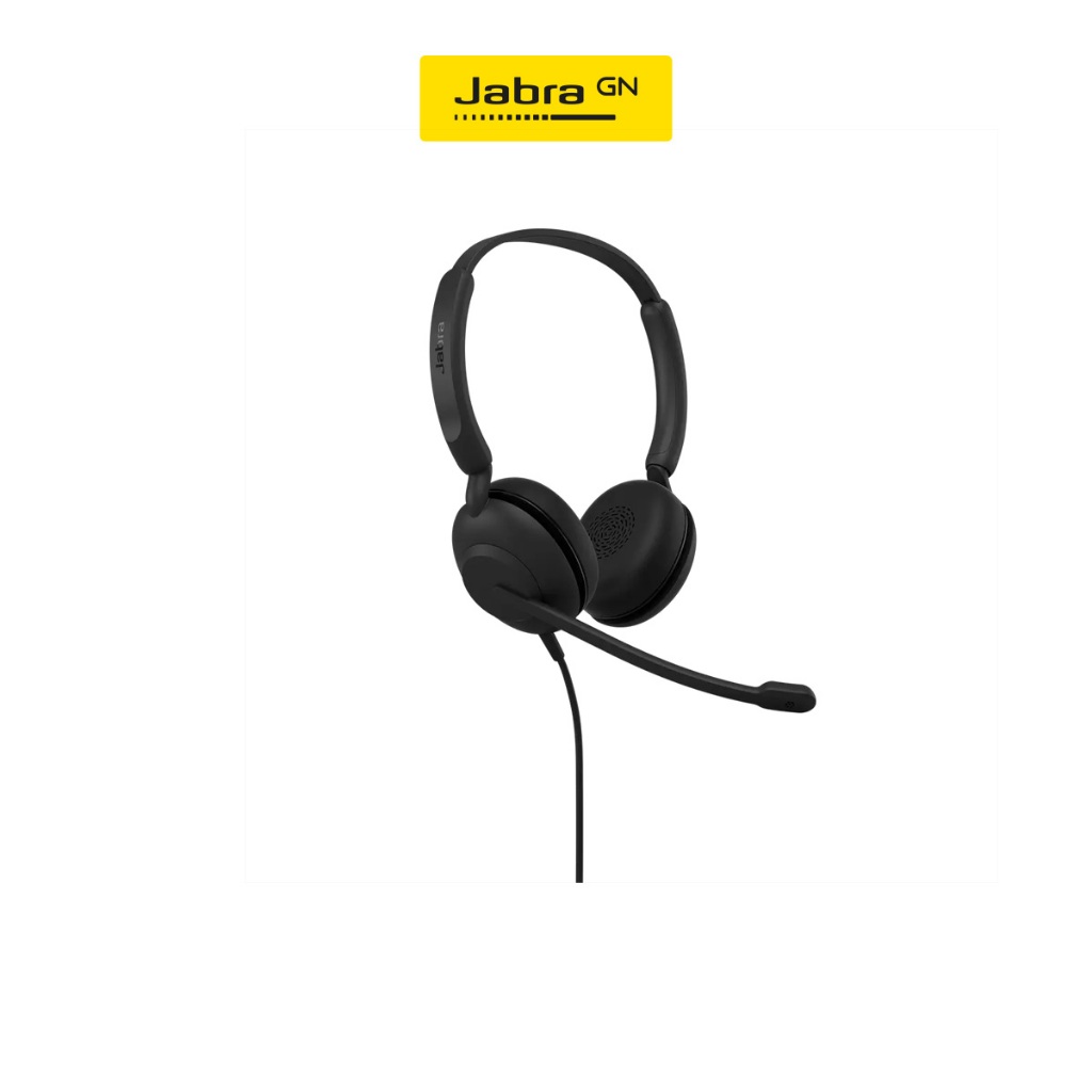 Jabra Evolve 10 Stereo USB-A Wired Headset with Noise-Cancelling ...