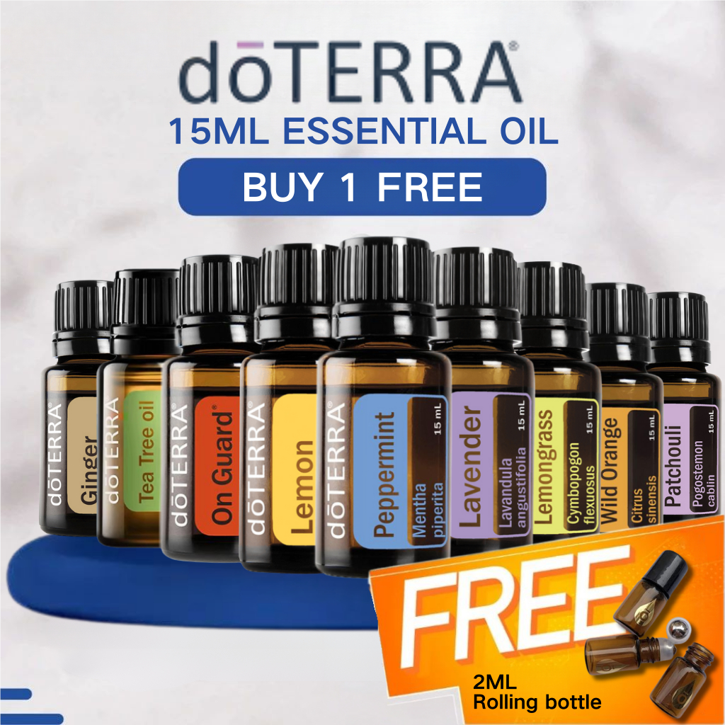 doTERRA Home Essentials Oil Kit | 9 x 15ml Pure Therapeutic Grade Oils ...