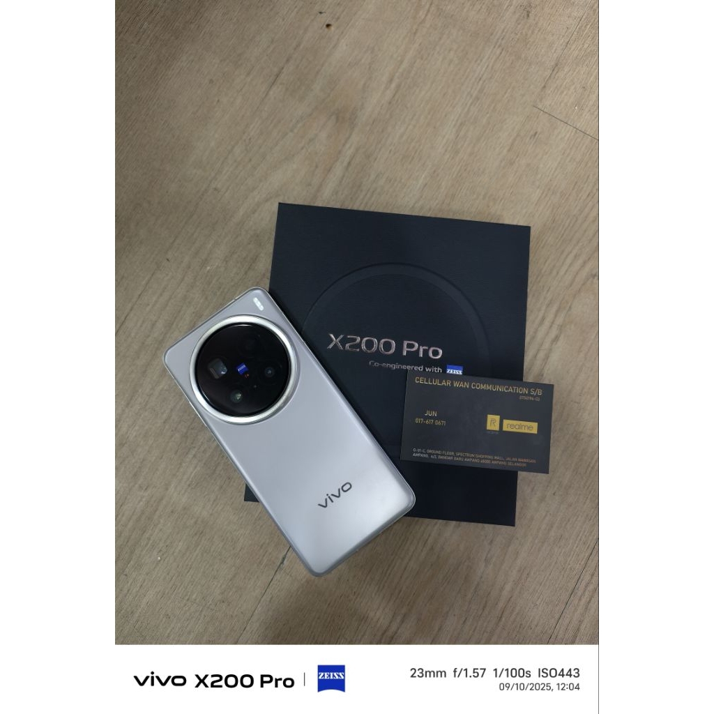 DEMO LIKE NEW VIVO X200 PRO 16GB RAM 512GB ROM ORIGINAL MALAYSIA ...