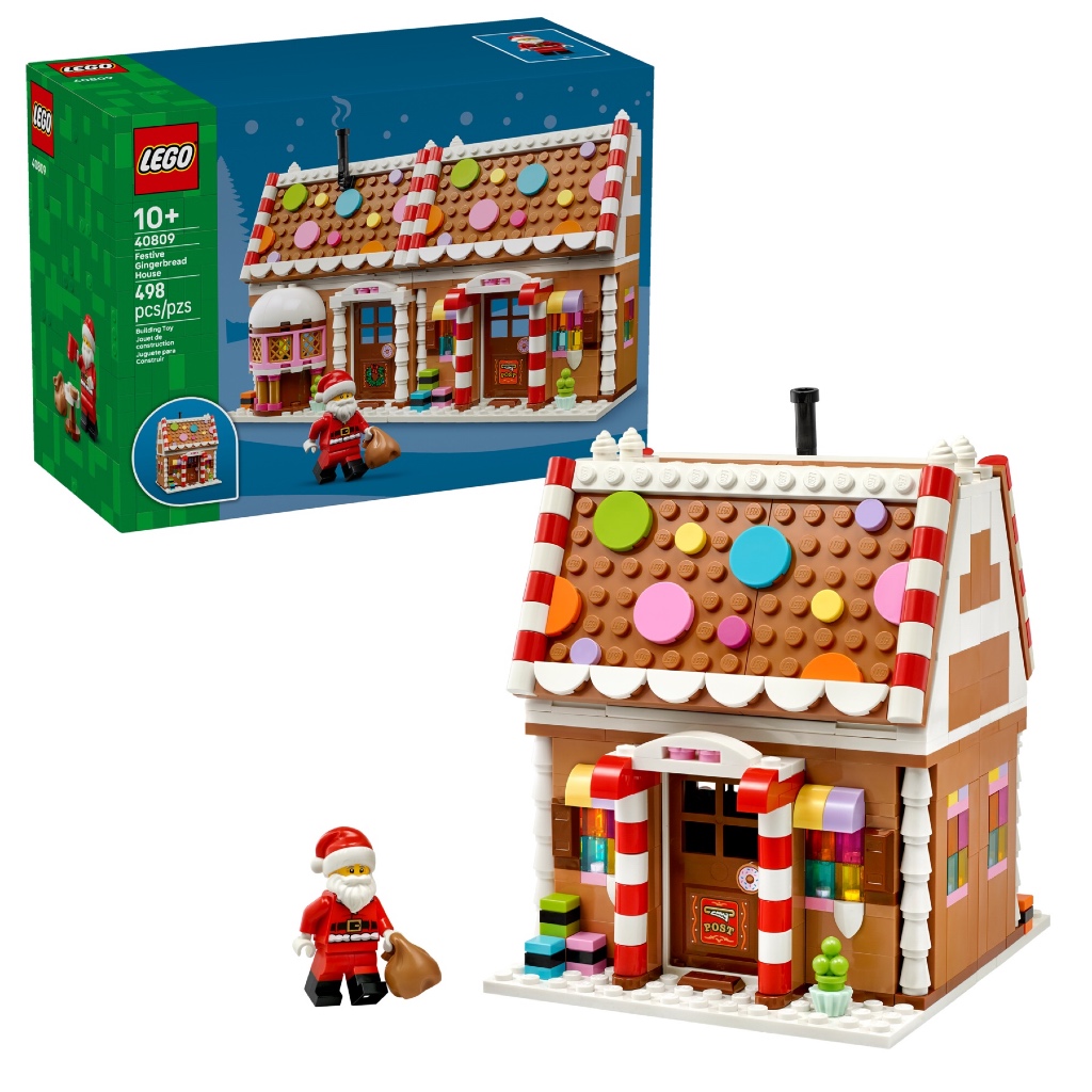 [Bricks Concept] 40809 Festive Gingerbread House | Shopee Malaysia