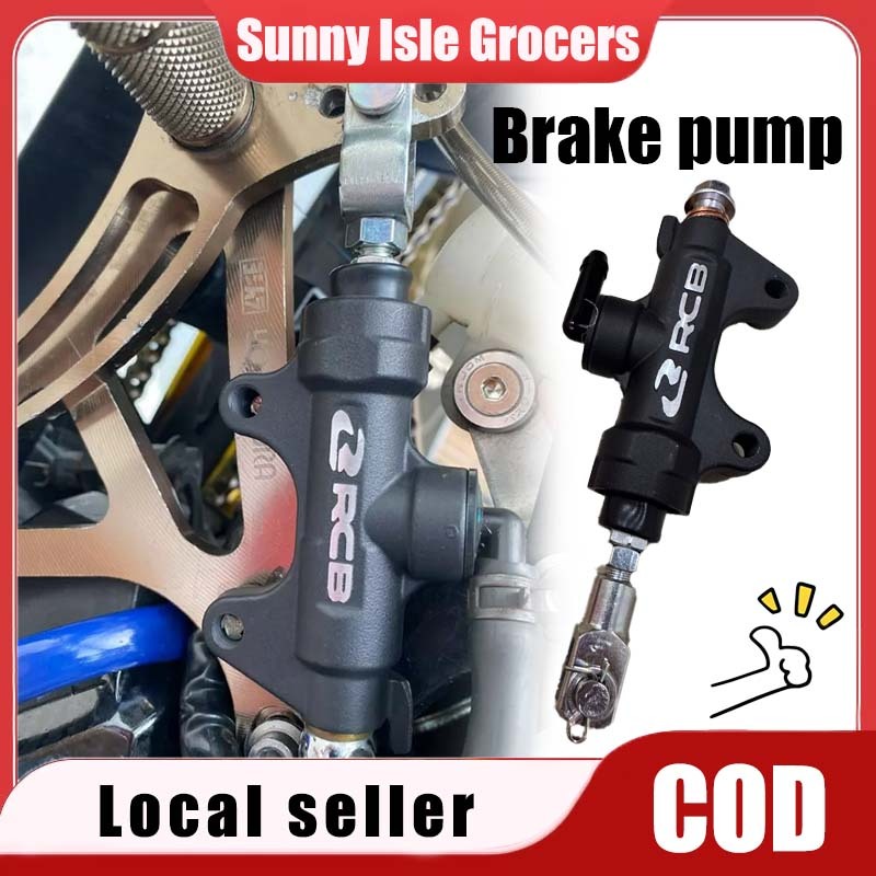 UNIVERSAL REAR MASTER BRAKE PUMP ( CHARCOAL ) E-12 (R) BREK PAM RACING ...