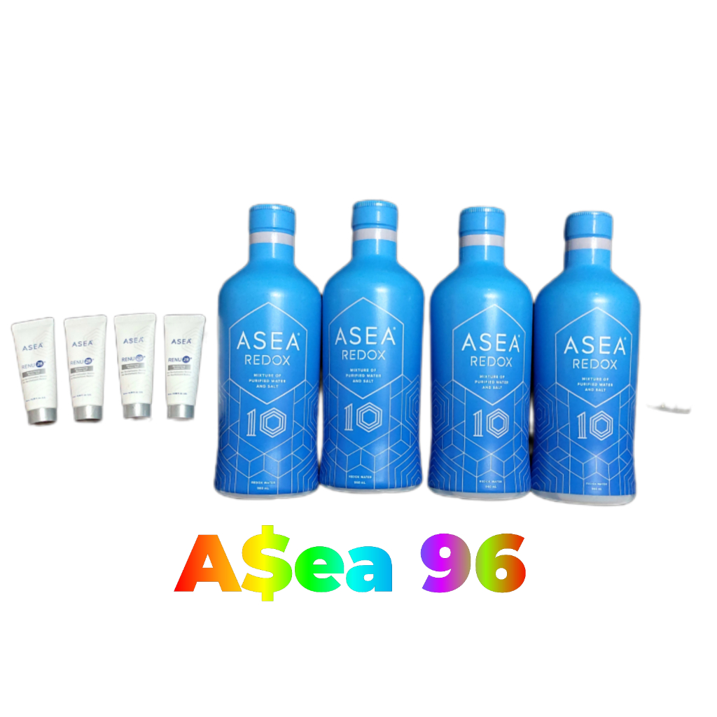ASEA Redox Supplement Water - 960ML/ 32oz ( 4 Water FREE 4 Gel ...