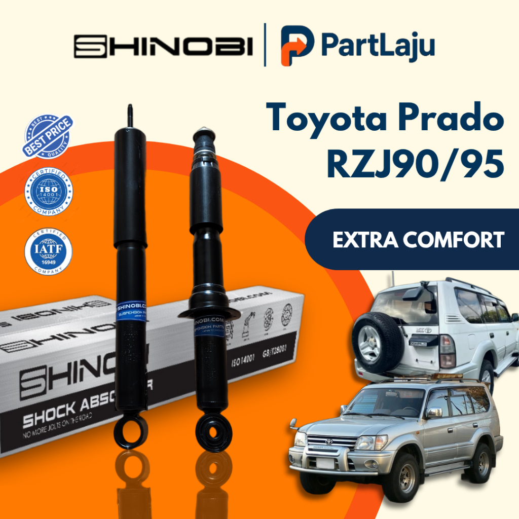 E-Shinobi Toyota Land Cruiser Prado 90 Series LJ90 LJ95 RZJ90 RZJ95 ...