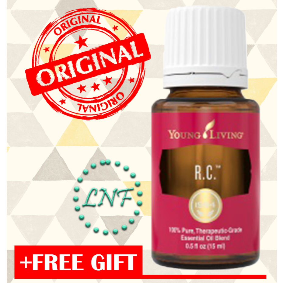 Young Living R.C. or RC Essential Oil (5ml or 15ml) + Free YL Reusable ...