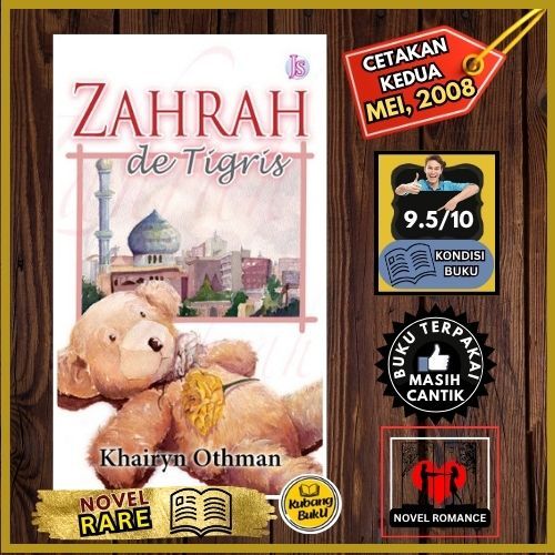 Novel ZAHRAH de TIGRIS karya KHAIRYN OTHMAN | JEMARI SENI | NOVEL ROMANCE | Shopee Malaysia