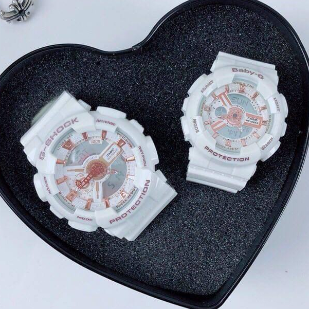 G shock Baby g GA110 Couple Set Men Women Analog Digital Watch Jam ...
