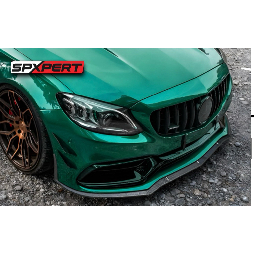 Mercedes benz w205 c63 front lip v1 | Shopee Malaysia