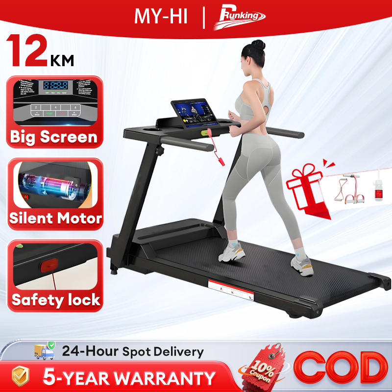 4.5HP Walking Treadmill Cardio Exercise Jogging Running Machine ...