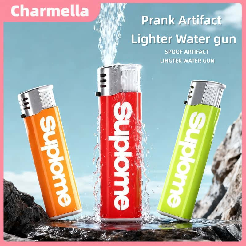 [Ready] Water Spraying Lighter/ Fake Lighter /Children Gifts/Press-Type ...