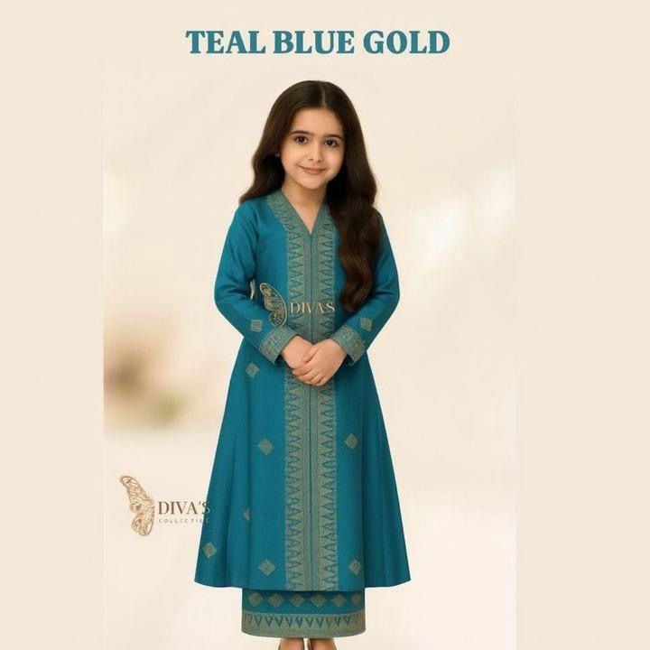 Baju Kebarung Labuh Budak +Veil Free labuh songket bunga tabur | Shopee ...