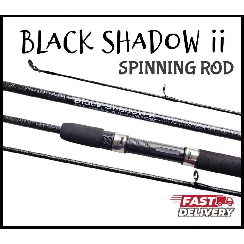 JORAN BLACK SHADOW II FISHING ROD | Shopee Malaysia