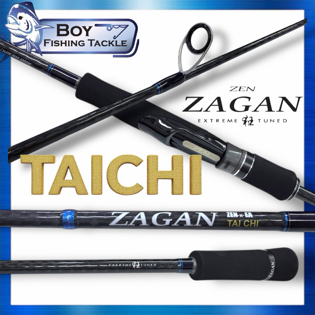 ZEN ZAGAN TAI CHI BAITCASTING SPINNING JIGGING BOTTOM FISHING ROD ...