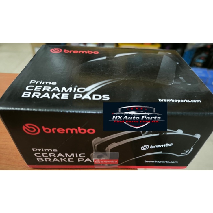 GENUINE BREMBO NAO CERAMIC BRAKE PAD FOR FRONT~ PROTON IRIZ / SAGA VVT ...