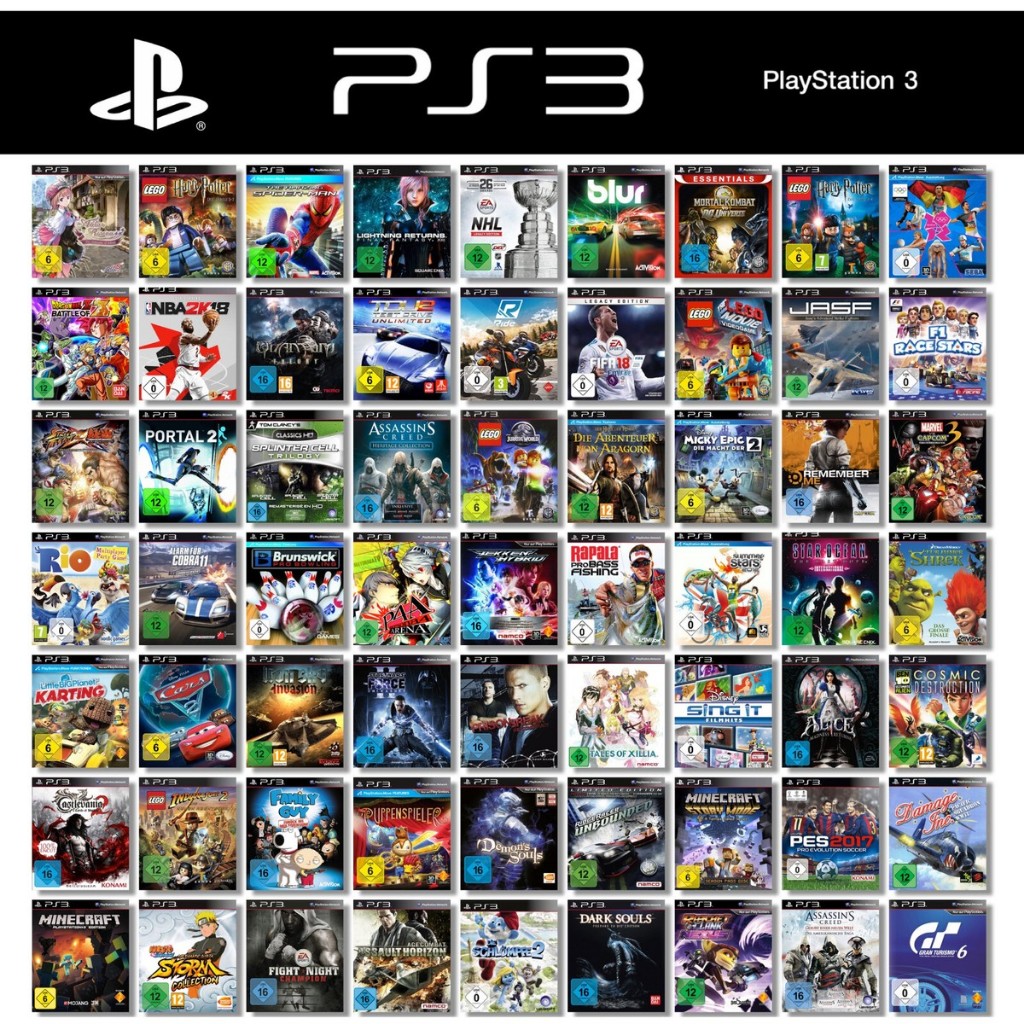 Game PS3 HEN / CFW 1000+ Game LENGKAP (Boleh main kat PS3/PC) | Shopee ...