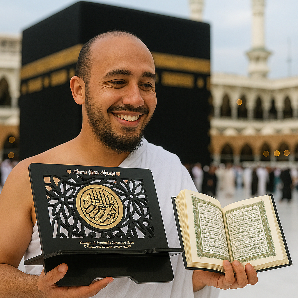 Rehal Al-Quran Exclusive Boleh Engrave Nama Rehal Acrylic 8mm Thick ...