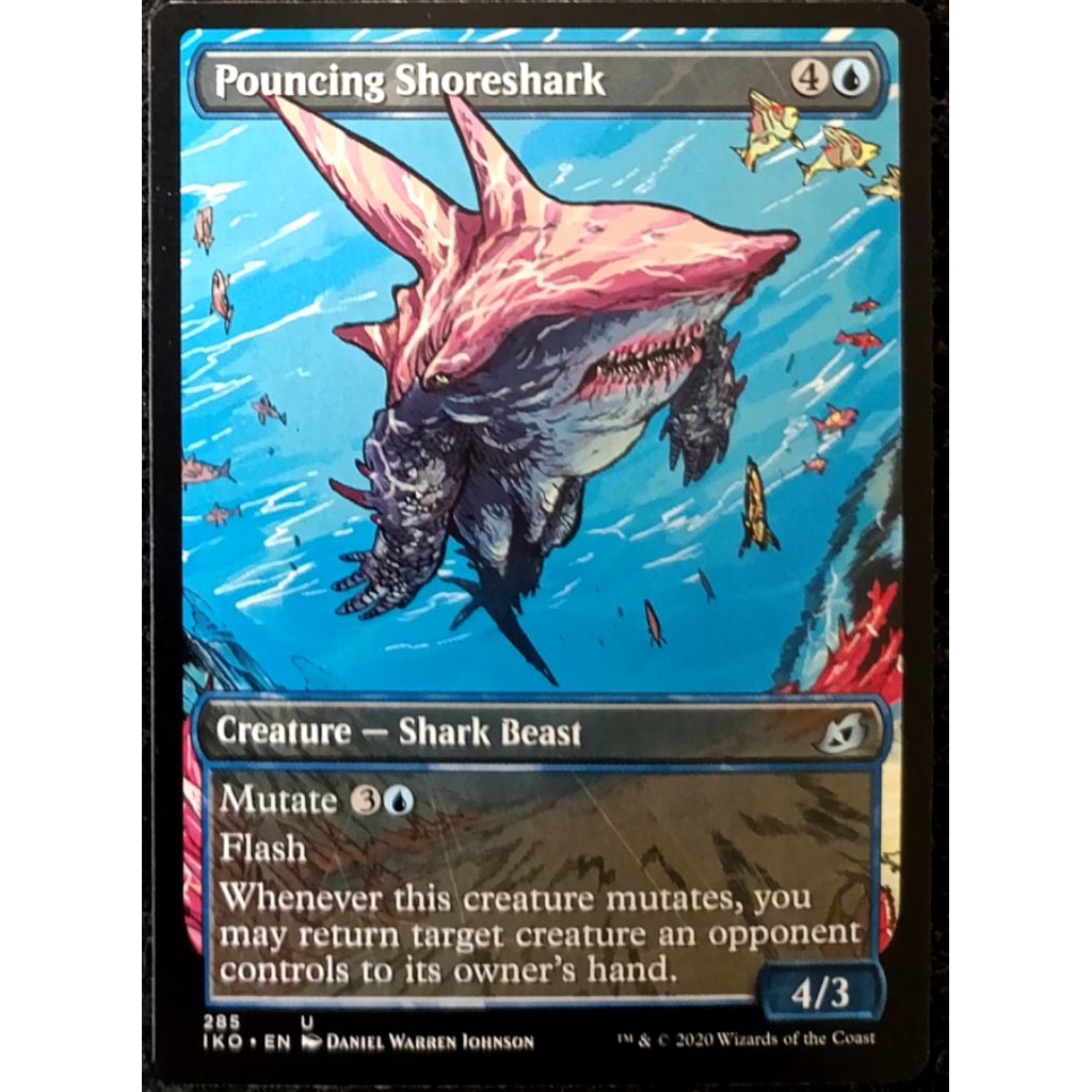 Magic The Gathering : Pouncing Shoreshark Uncommon Ikoria, Lair of the ...
