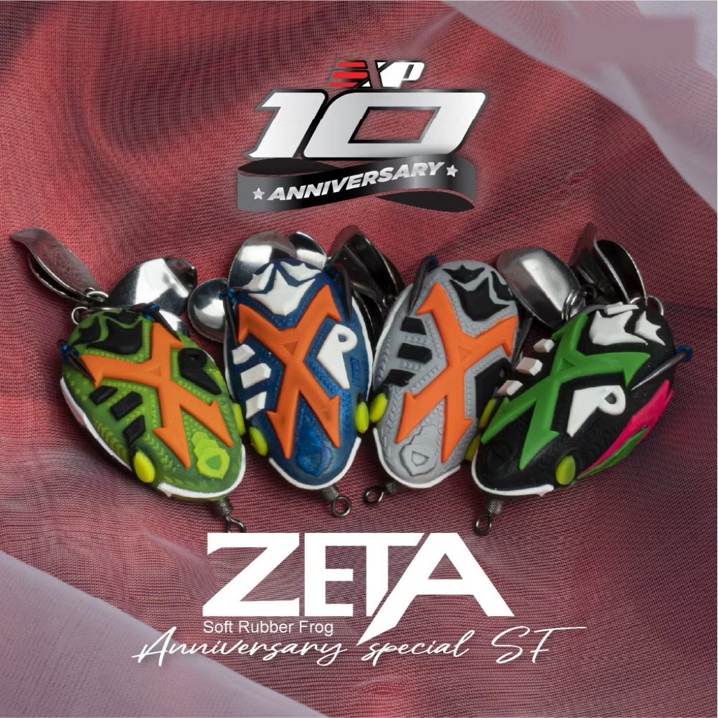 #EXP ZETA SOFT RUBBER FROG FISHING LURE | Shopee Malaysia