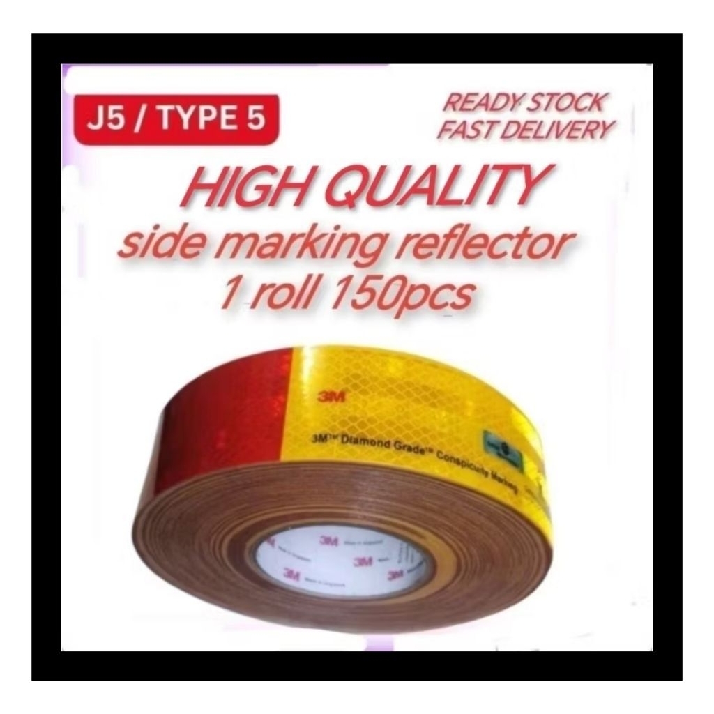 J5 3M diamond grade side marking reflector sticker **HIGH QUALITY ...