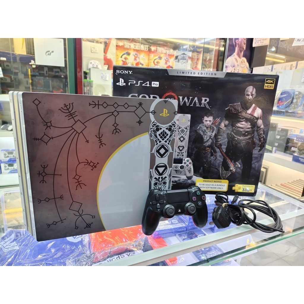 Ps4 Pro 1TB Limited Edition God Of War Full Set With Box | Shopee Malaysia