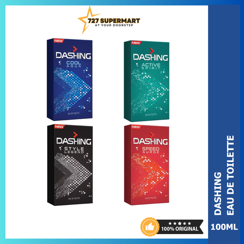 DASHING EAUDE TOILETTE BODY PERFUME 100ML | Shopee Malaysia