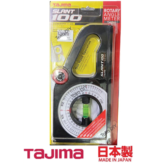 Tajima Slant 100 / SLT100 Water Level Rotary Angle Meter Protractor ...