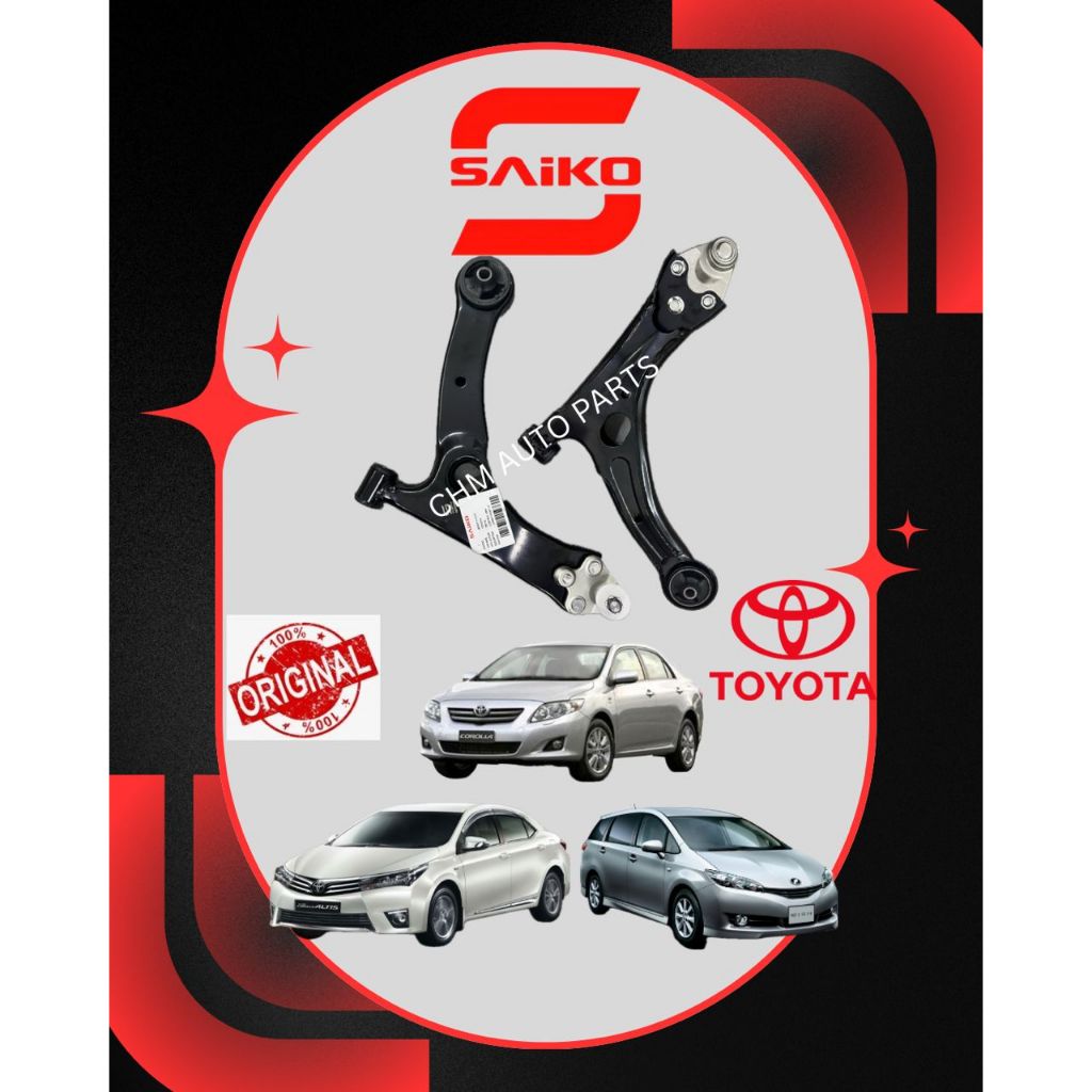TOYOTA ALTIS ZZE142,ZRE142/ZRE172,WISH ZGE20 1.8/2.0 FRONT LOWER ARM ...