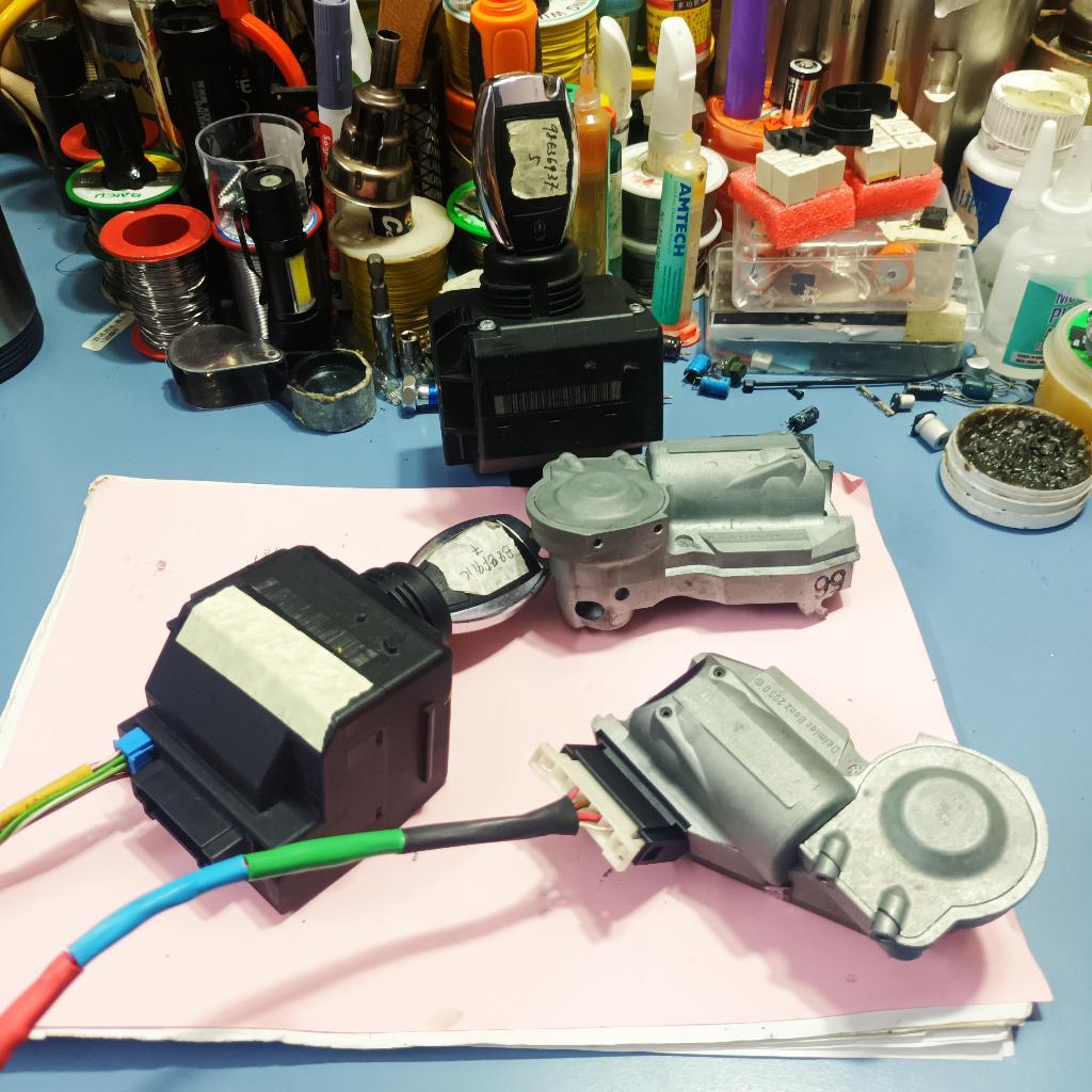 Mercedes Benz E CLASS W211 EIS Electronic Ignition Switch FAST REPAIR ...
