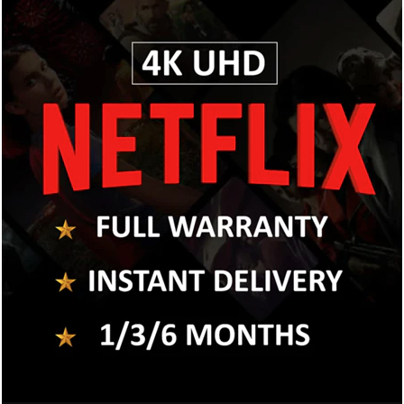 NETFLIX Account 4K FIix Account Premium Plan V8.88 | Shopee Malaysia