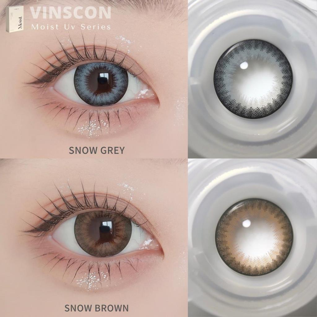 Vinscon Snow 16mm (Moist Uv Series) Monthly Contact Lens | Shopee Malaysia