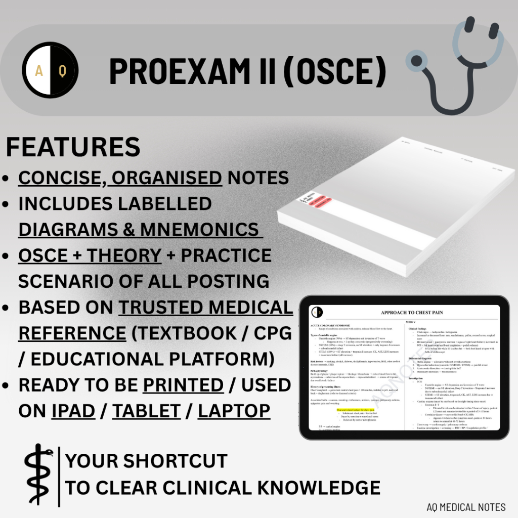 MEDICAL NOTES - PROFESSIONAL EXAM NOTES II | AQ NOTES (PDF) | Shopee ...