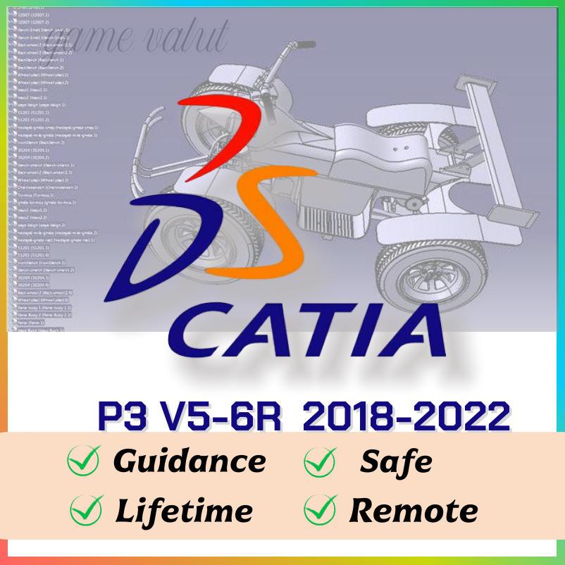DS CATIA P3 V5-6R2022(R32) for Windows|Install Guidance Included|2022 ...