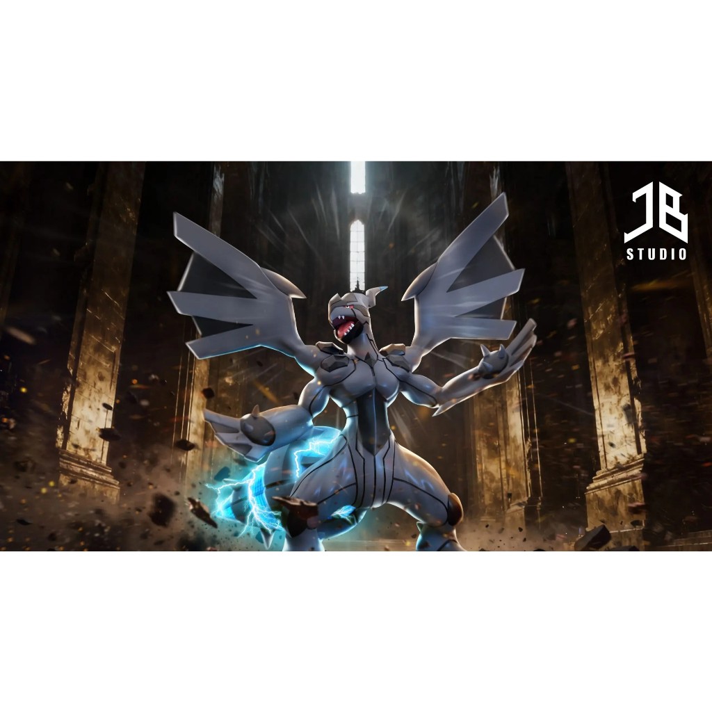 【PLS PM】JB Studio - Pokédex Series #644 Zekrom Pokémon Resin Statue GK ...