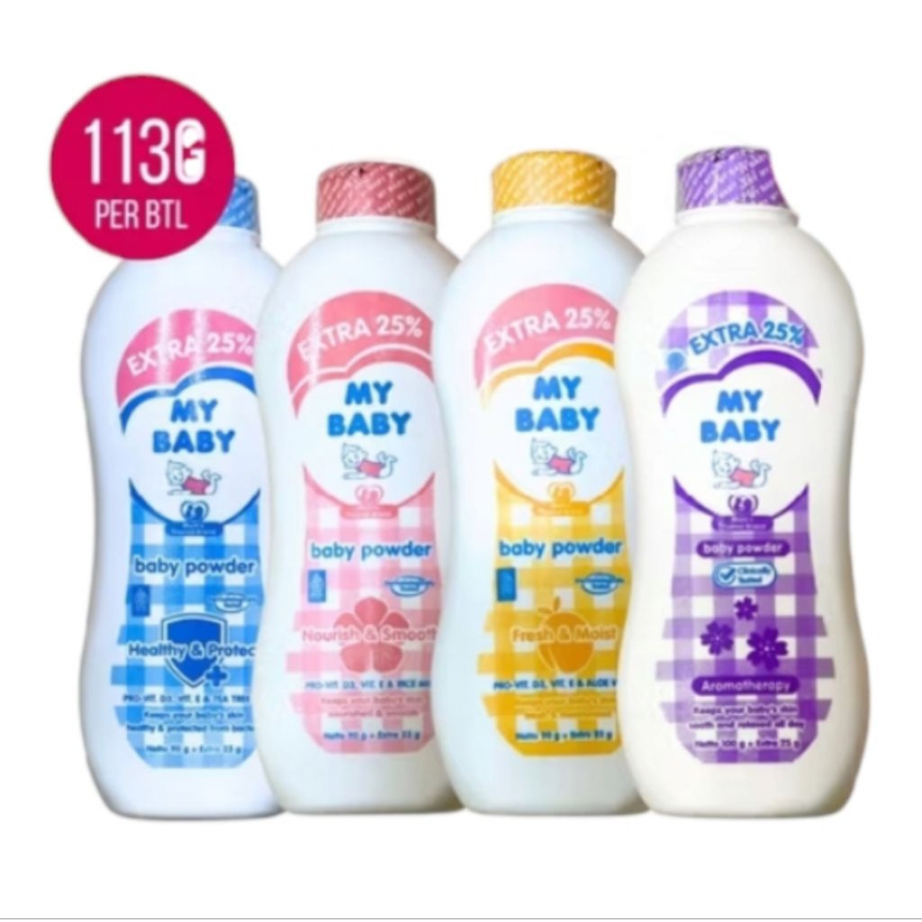 My Baby/Baby powder/90g+ extra 23g/100g + extra 25g/My Baby Baby powder ...