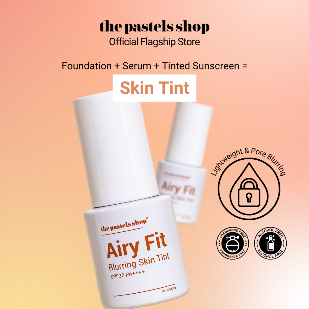 THE PASTELS SHOP Airy Fit Blurring Skin Tint SPF 30 PA++++ (20ml ...