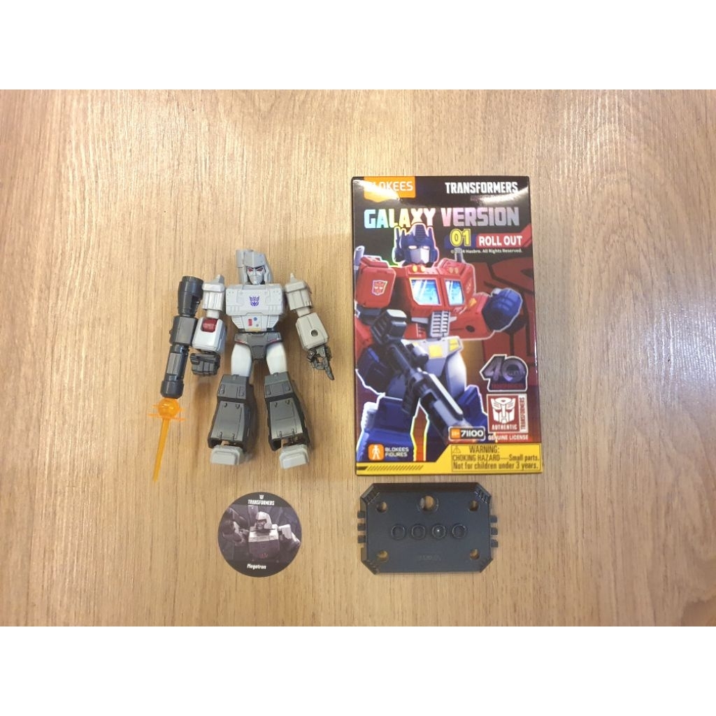 Blokees Transformers Galaxy Version 01 Roll Out - Megatron | Shopee ...