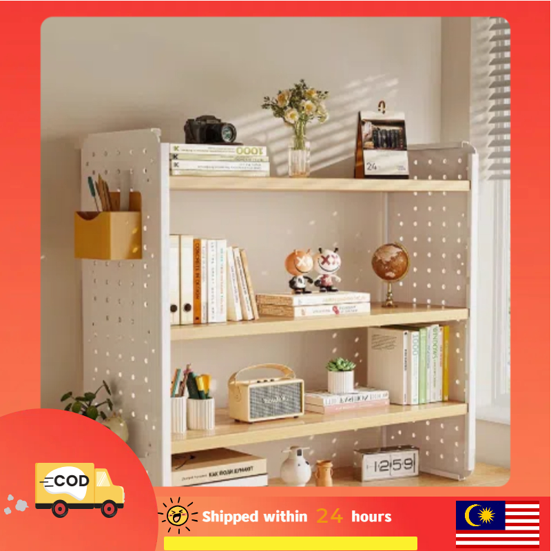 Multi-layer Desktop Storage Rack Perforated Board Storage Rack Desktop ...
