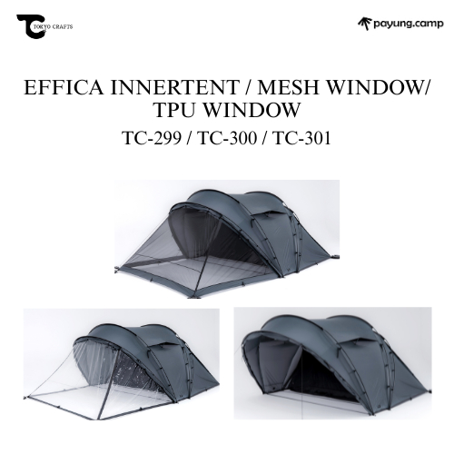 TOKYO CRAFTS Camping Tent Effica Tent Innertent / TPU Window / Mesh ...