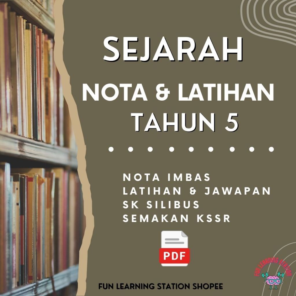 566 Nota Imbas dan Latihan Sejarah Tahun 5 SK Nota Ringkas Latihan ...