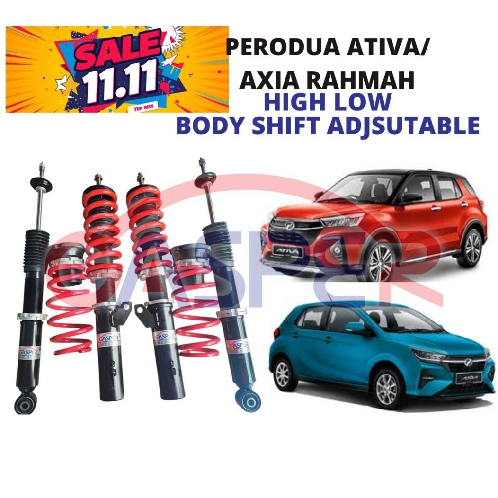 Perodua ATIVA HI LO BODY SHIFT ADJUSTABLE | Shopee Malaysia