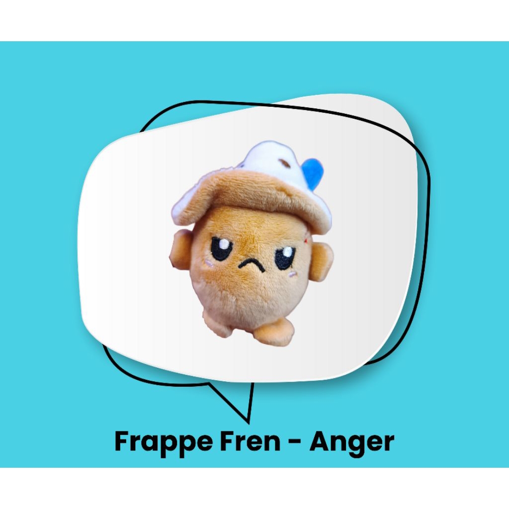 ZUS Buddy Mini Plushie - Frappe Fren Anger | Shopee Malaysia