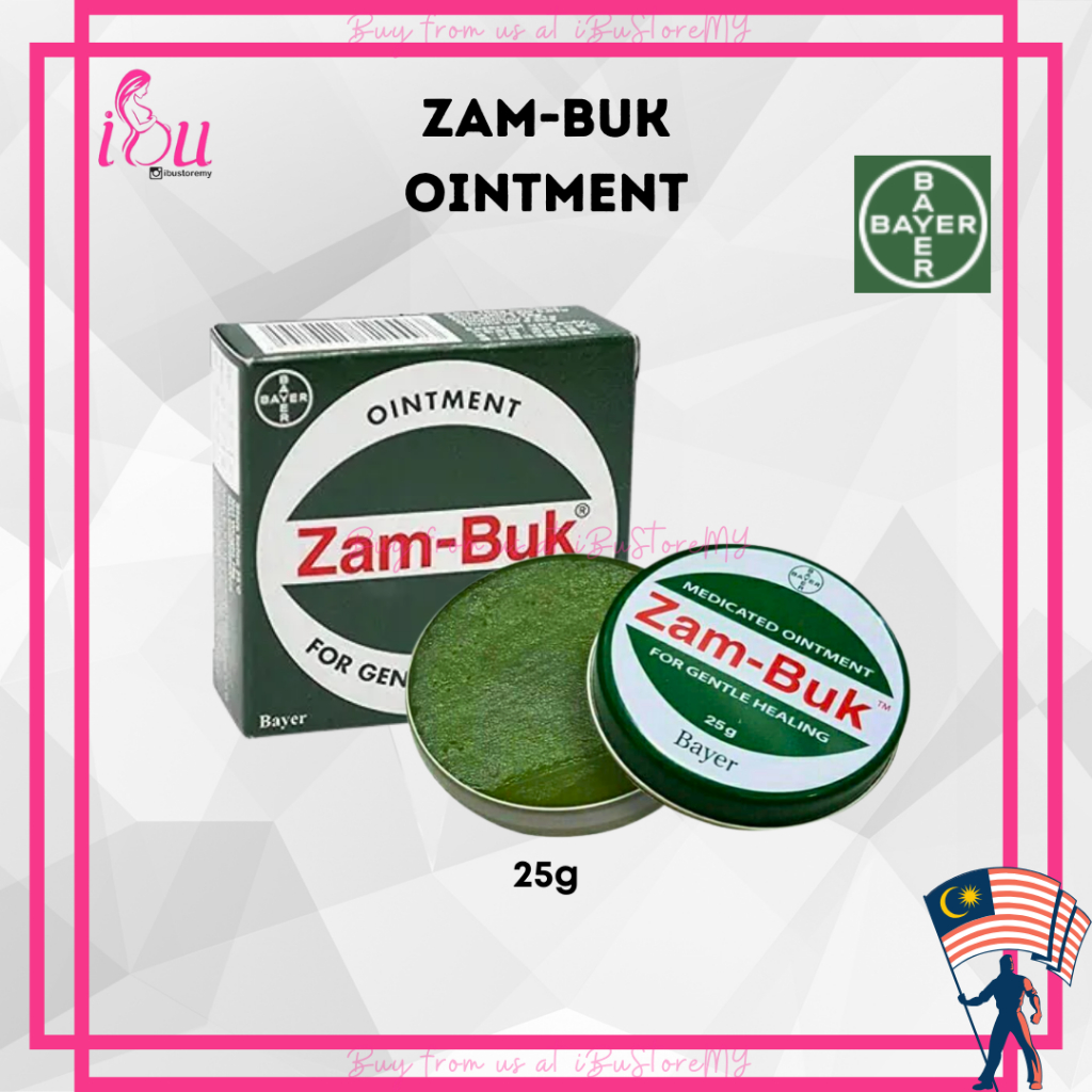 ZamBuk Ointment 25g 泰国青药膏 Zambuk Balm Thailand Herbal Balm Relieve Pain ...