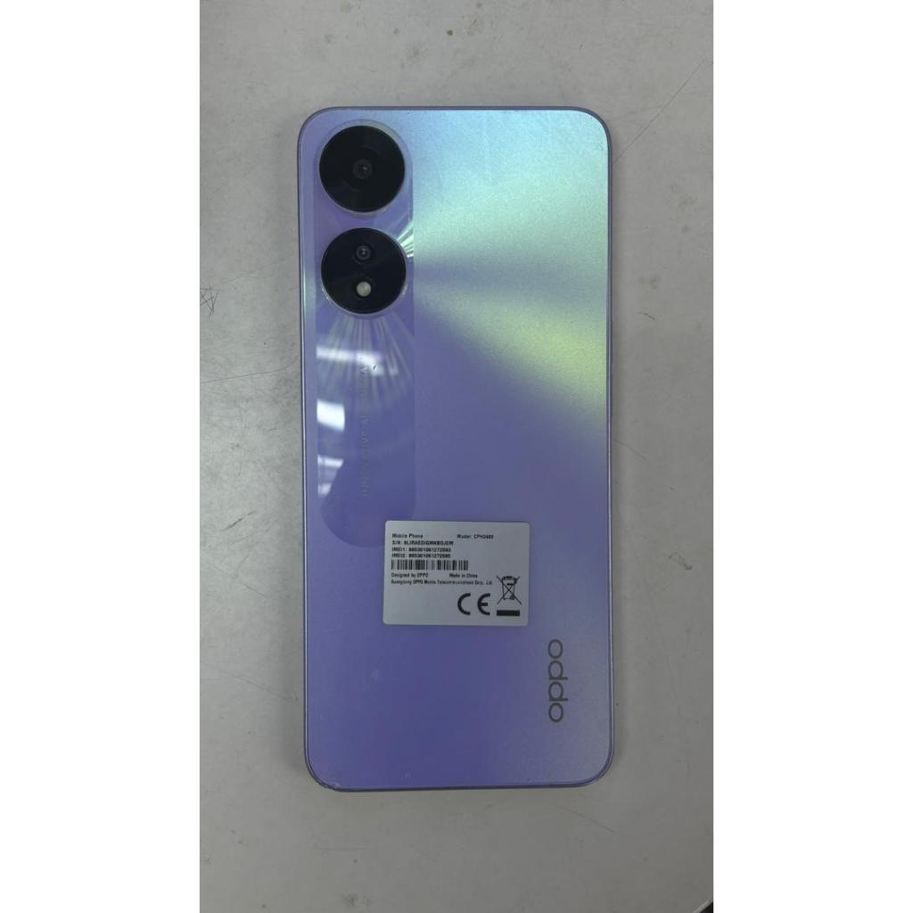 🔥USED SECOND OPPO A78 5G CPH2483[4(+4)GB RAM 128GB ROM]🔥PURPLE🔥MY SET💯 ...