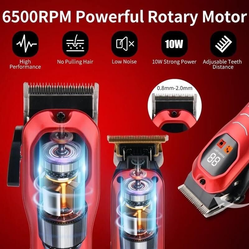 GEEMY 2in1GM-6005 TRIMMER HAIR CUTTING HAIR CUTTING MACHINE | Shopee ...