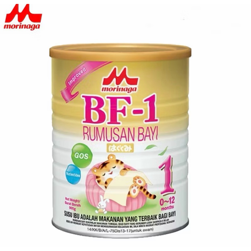 (Expired 2027)BF-1 MORINAGA RUMUSAN BAYI Formula Milk 900g (little ...