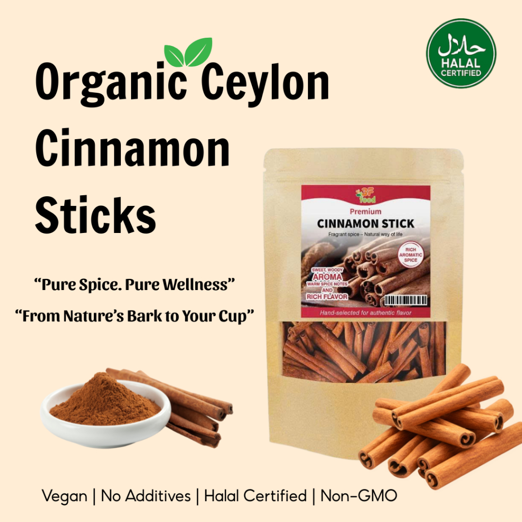 READY STOCK | Organic Ceylon Cinnamon Sticks - Natural Spice, Boosts ...